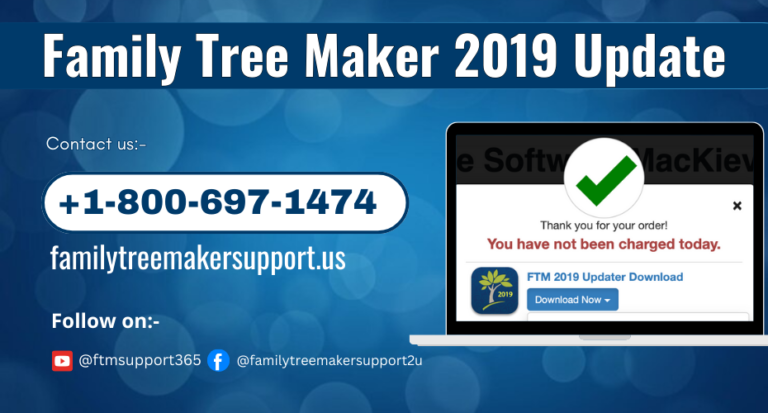 Family Tree Maker 2019 Update in a few Simple Steps